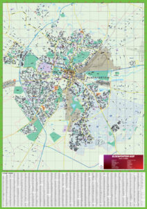 Bloemfontein Map | Map World